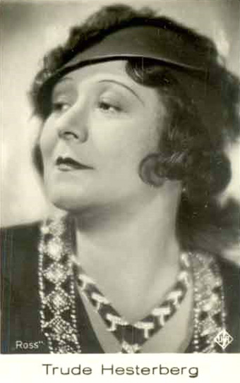Trude Hesterberg - Alchetron, The Free Social Encyclopedia